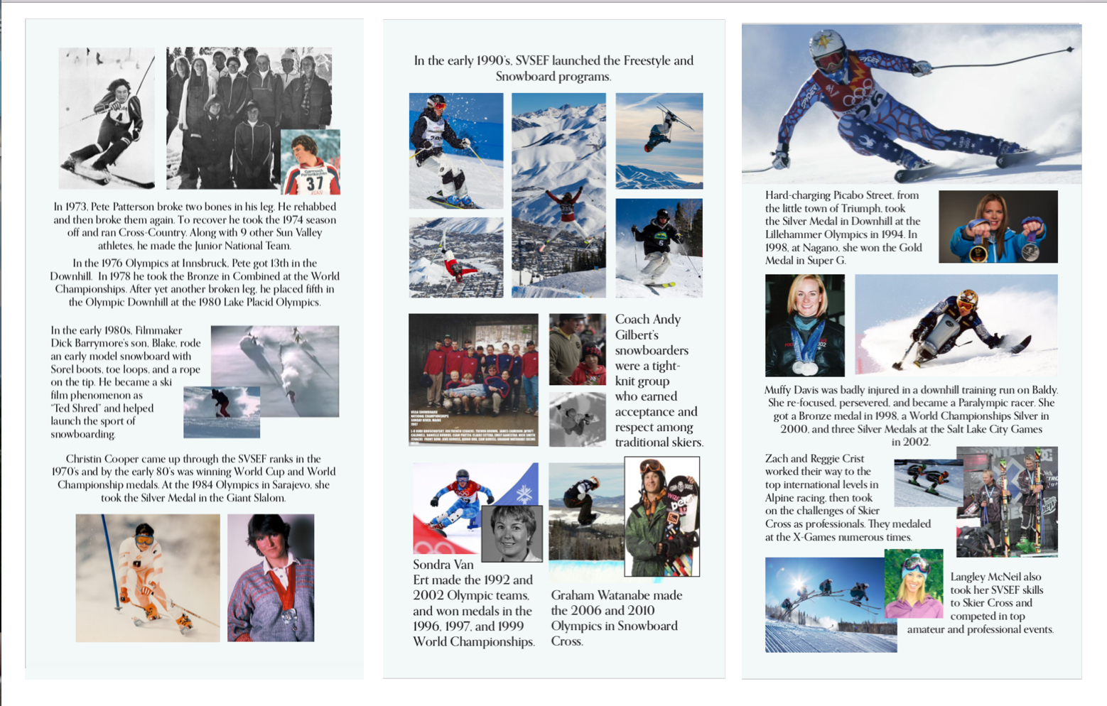 A shared legacy: bringing Sun Valley ski history to our athletes » Sun ...